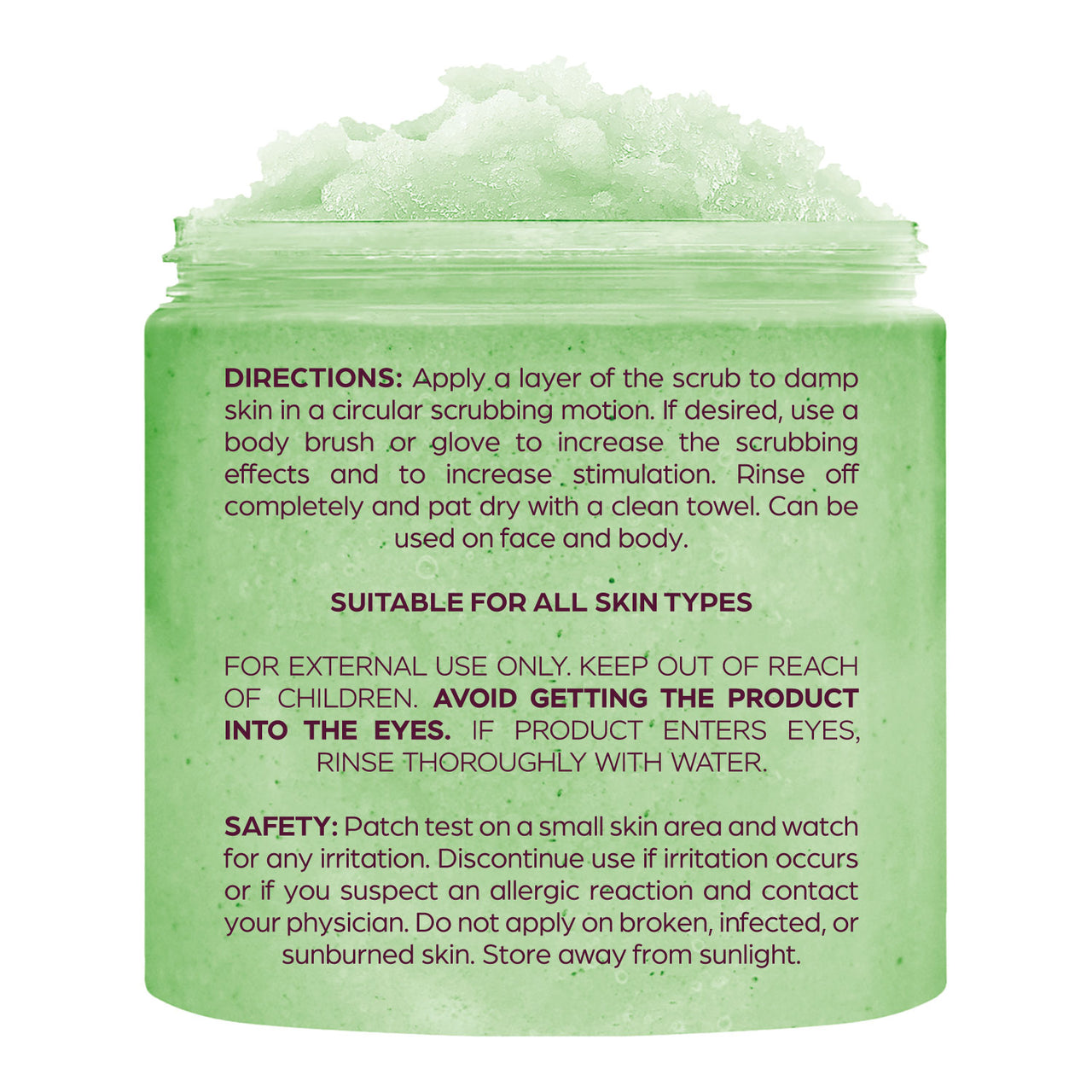 Green Tea Honey Sugar Body Scrub for Smooth Skin – BrooklynBotany.com